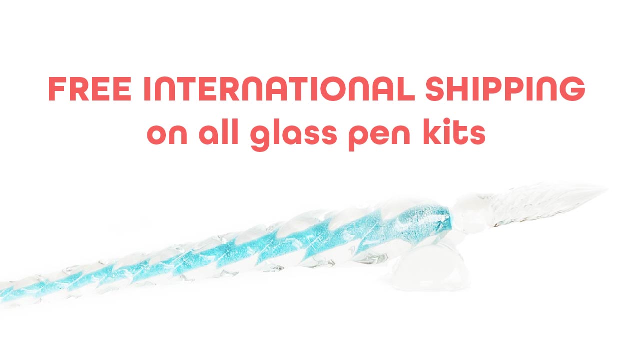 THE Glass Pen Kit (As Seen on Tiktok and Instagram) – Scribble Lady
