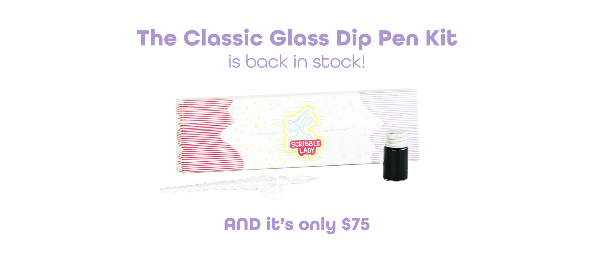 Scribble Lady - Home of the Glass Dip Pen