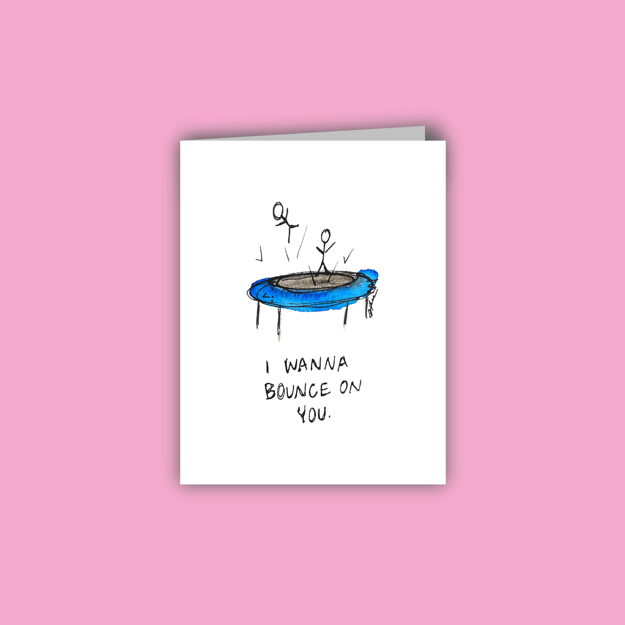 Bounce on You Card – Scribble Lady